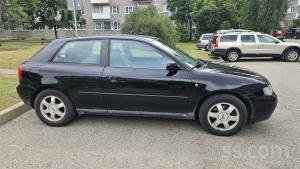 Melns Audi A3 1998 Daugavpils, ar dzinēja tilpumu 1.80 L un nobraukumu 251 tūkst. km par 850 €, foto 3 vietnē AUTOMOTO.COM.LV