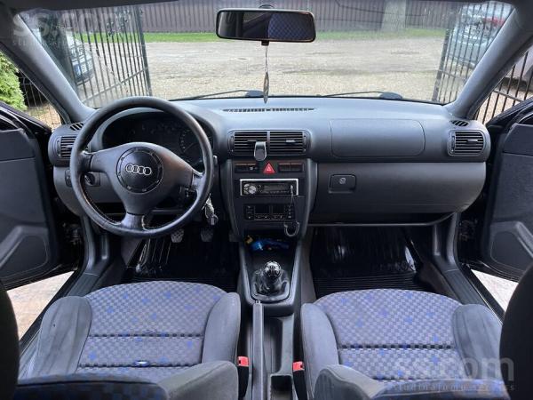 Melns Audi A3 1998 Ogre, ar dzinēja tilpumu 1.90 L un nobraukumu 424 tūkst. km par 1160 €, foto 7 vietnē AUTOMOTO.COM.LV