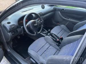 Melns Audi A3 1998 Ogre, ar dzinēja tilpumu 1.90 L un nobraukumu 424 tūkst. km par 1160 €, foto 6 vietnē AUTOMOTO.COM.LV