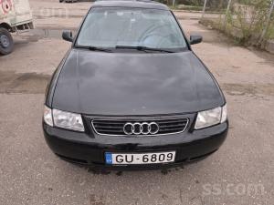 Черный Ауди А3 1998 в Рига, объемом двигателя 1.60 л и пробегом 236 тыс. км за 1050 €, фото  на AUTOMOTO.COM.LV
