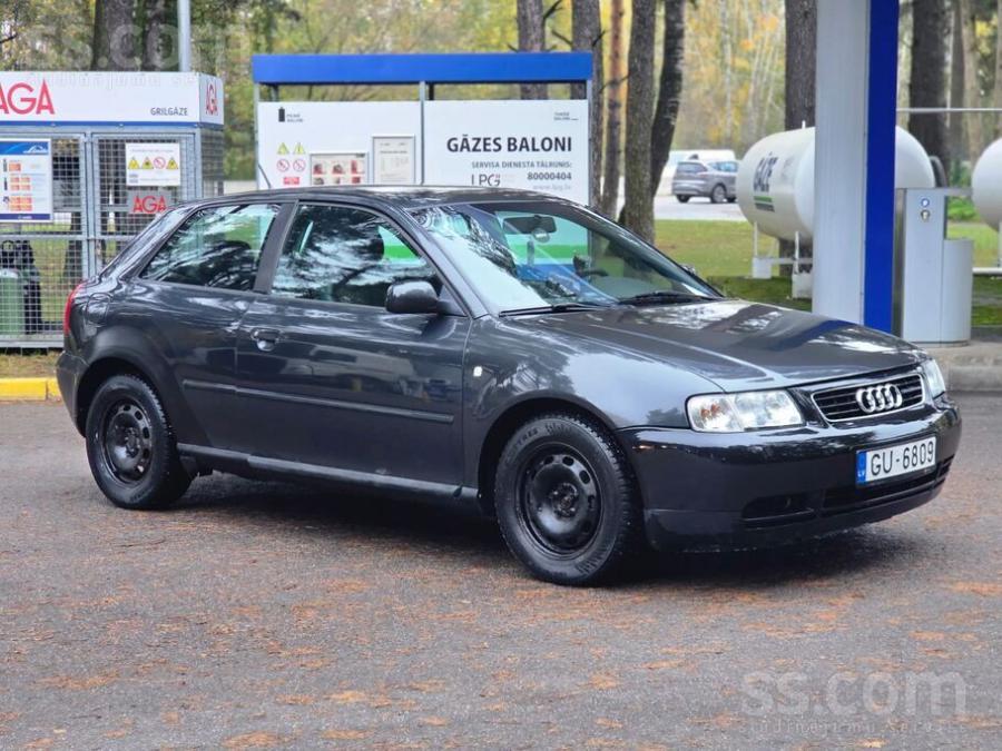 Черный Ауди А3 1998 в Рига, объемом двигателя 1.60 л и пробегом 238 тыс. км за 1200 €, фото 4 на AUTOMOTO.COM.LV