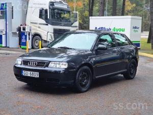 Черный Ауди А3 1998 в Рига, объемом двигателя 1.60 л и пробегом 238 тыс. км за 1200 €, фото 5 на AUTOMOTO.COM.LV