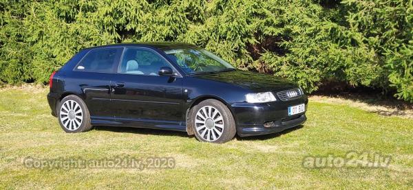 Black Audi A3 1999 in Tallinn, with an engine capacity of 1.80 L and mileage of 327 thousand km for 3600 €, photo 3 on AUTOMOTO.COM.LV