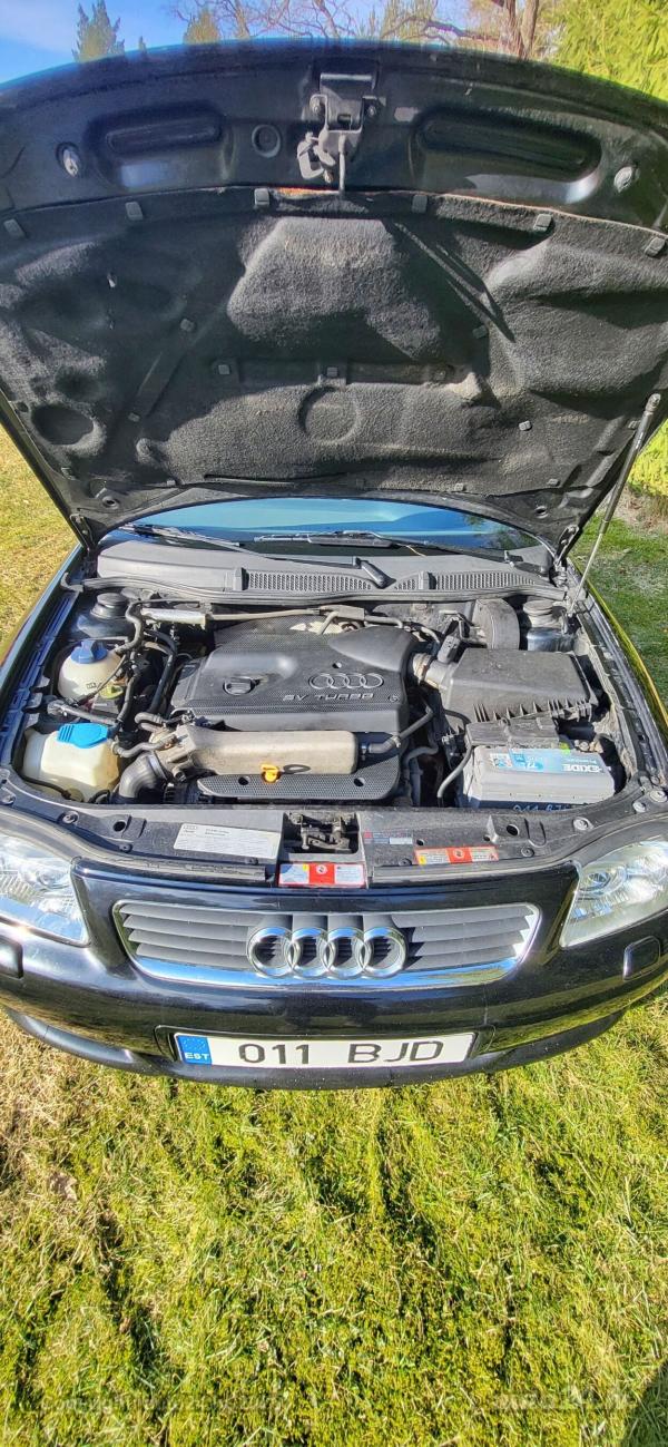 Melns Audi A3 1999 Tallina, ar dzinēja tilpumu 1.80 L un nobraukumu 327 tūkst. km par 3600 €, foto 11 vietnē AUTOMOTO.COM.LV