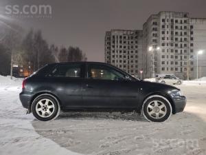 Melns Audi A3 1999 Jelgava, ar dzinēja tilpumu 1.90 L un nobraukumu 460 tūkst. km par 550 €, foto  vietnē AUTOMOTO.COM.LV