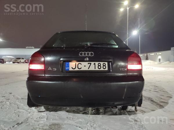 Melns Audi A3 1999 Jelgava, ar dzinēja tilpumu 1.90 L un nobraukumu 460 tūkst. km par 550 €, foto 3 vietnē AUTOMOTO.COM.LV