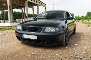 Black Audi A3 1999 in Panevezys, with an engine capacity of 1.78 L and mileage of 240 thousand km for 3400 €, photo 5 on AUTOMOTO.COM.LV