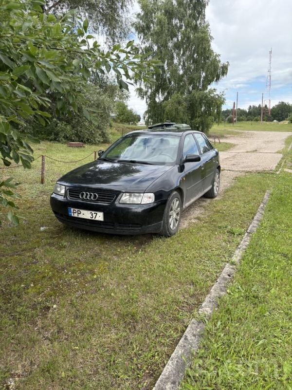 Melns Audi A3 1999 Aizkraukle, ar dzinēja tilpumu 1.90 L un nobraukumu 330 tūkst. km par 780 €, foto 1 vietnē AUTOMOTO.COM.LV