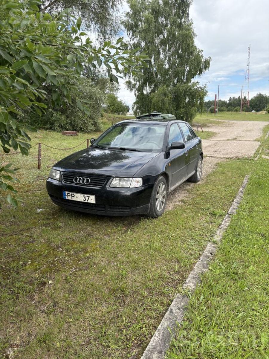 Черный Ауди А3 1999 в Айзкраукле, объемом двигателя 1.90 л и пробегом 330 тыс. км за 780 €, фото 1 на AUTOMOTO.COM.LV