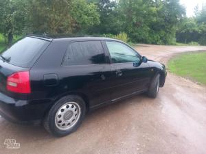 Melns Audi A3 1999 Naujoji Akmenė, ar dzinēja tilpumu 1.80 L un nobraukumu 300 tūkst. km par 750 €, foto 7 vietnē AUTOMOTO.COM.LV