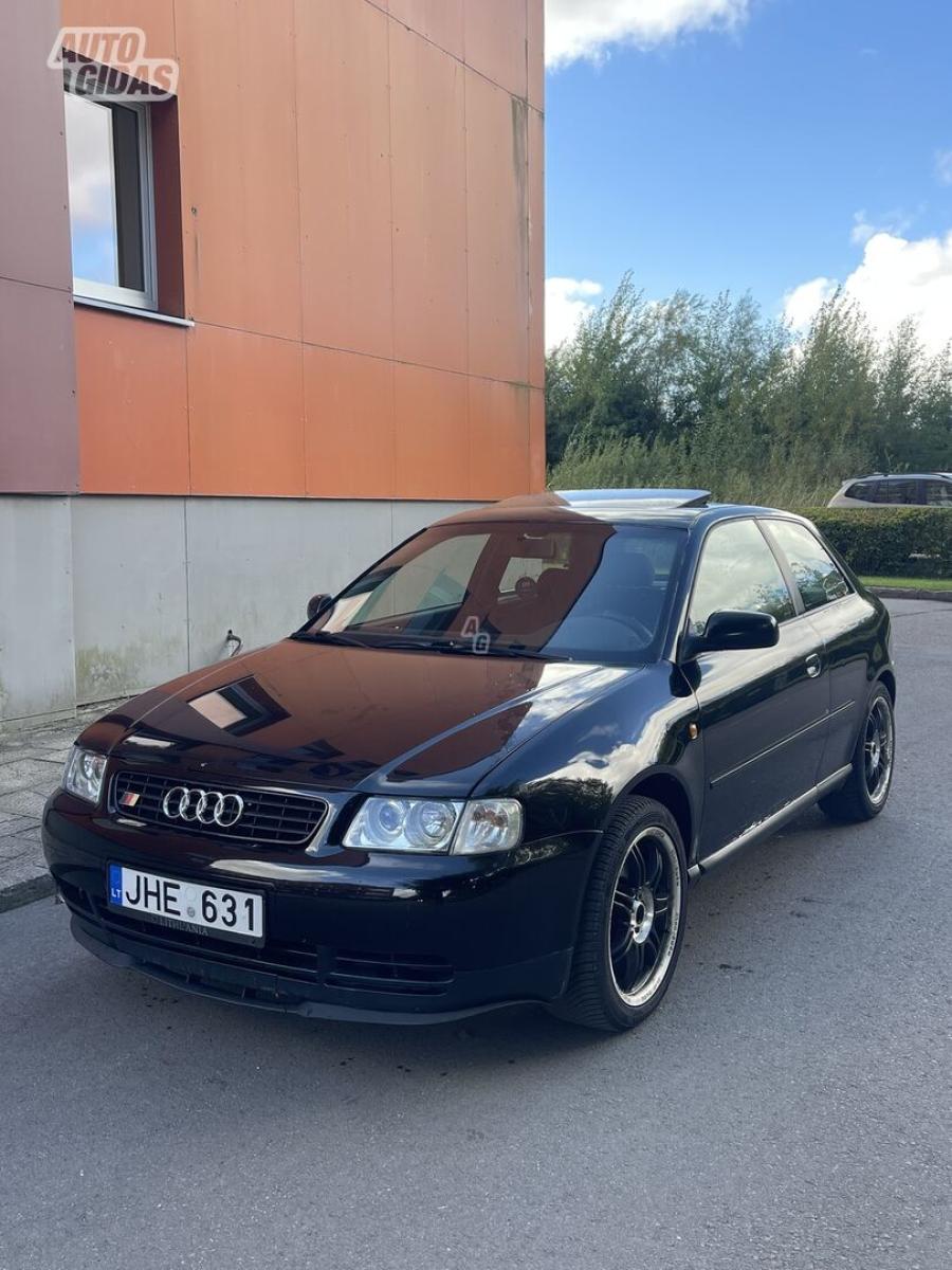 Melns Audi A3 1999 Klaipėda, ar dzinēja tilpumu 1.90 L un nobraukumu 341 tūkst. km par 1300 €, foto 3 vietnē AUTOMOTO.COM.LV