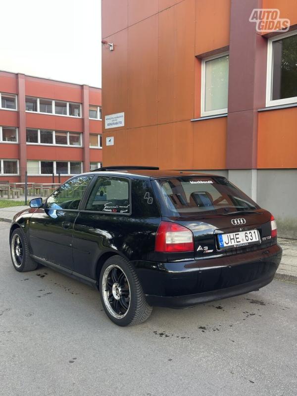Melns Audi A3 1999 Klaipėda, ar dzinēja tilpumu 1.90 L un nobraukumu 341 tūkst. km par 1300 €, foto 5 vietnē AUTOMOTO.COM.LV