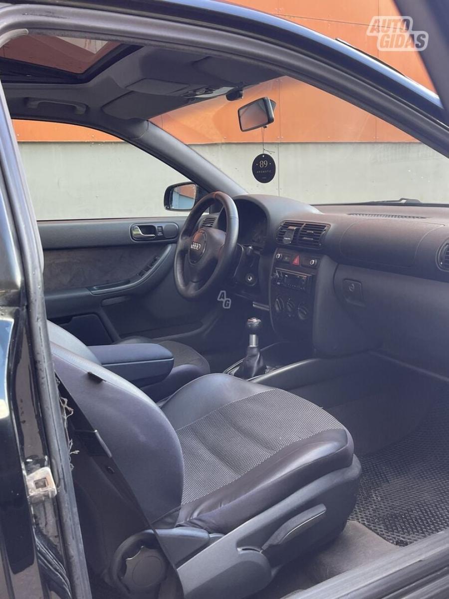 Melns Audi A3 1999 Klaipėda, ar dzinēja tilpumu 1.90 L un nobraukumu 341 tūkst. km par 1300 €, foto 9 vietnē AUTOMOTO.COM.LV