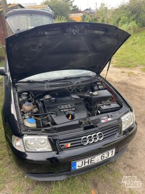 Melns Audi A3 1999 Klaipėda, ar dzinēja tilpumu 1.90 L un nobraukumu 341 tūkst. km par 1300 €, foto 10 vietnē AUTOMOTO.COM.LV