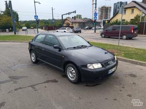 Black Audi A3 1999 in Kaunas, with an engine capacity of 1.90 L and mileage of 383 thousand km for 600 €, photo 3 on AUTOMOTO.COM.LV