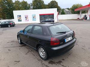 Black Audi A3 1999 in Kaunas, with an engine capacity of 1.90 L and mileage of 383 thousand km for 600 €, photo 5 on AUTOMOTO.COM.LV