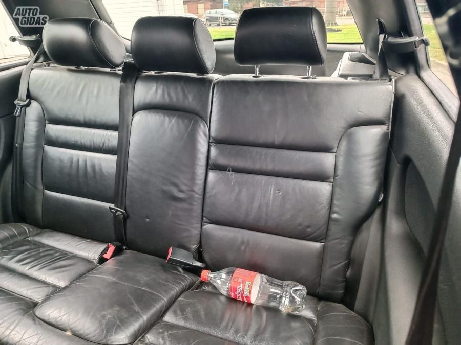 Black Audi A3 1999 in Kaunas, with an engine capacity of 1.90 L and mileage of 383 thousand km for 600 €, photo 7 on AUTOMOTO.COM.LV