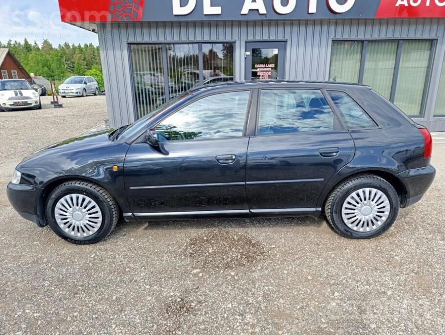 Melns Audi A3 2000 Valmiera, ar dzinēja tilpumu 1.60 L un nobraukumu 212 tūkst. km par 1250 €, foto 3 vietnē AUTOMOTO.COM.LV
