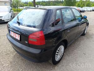 Melns Audi A3 2000 Valmiera, ar dzinēja tilpumu 1.60 L un nobraukumu 212 tūkst. km par 1250 €, foto 4 vietnē AUTOMOTO.COM.LV