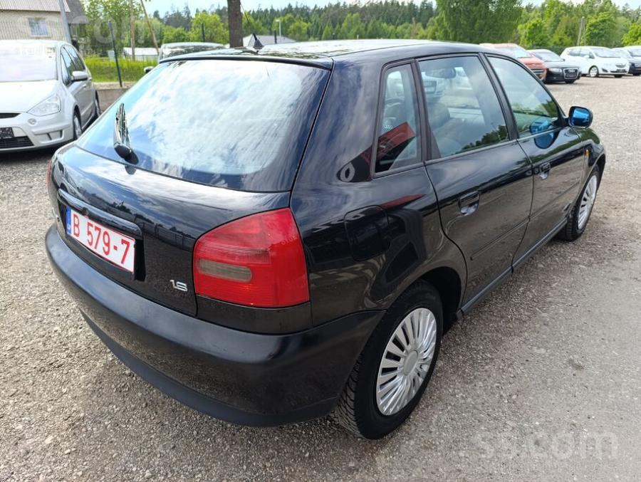 Melns Audi A3 2000 Valmiera, ar dzinēja tilpumu 1.60 L un nobraukumu 212 tūkst. km par 1250 €, foto 4 vietnē AUTOMOTO.COM.LV