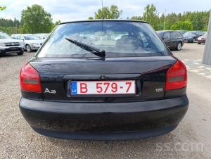 Melns Audi A3 2000 Valmiera, ar dzinēja tilpumu 1.60 L un nobraukumu 212 tūkst. km par 1250 €, foto 5 vietnē AUTOMOTO.COM.LV
