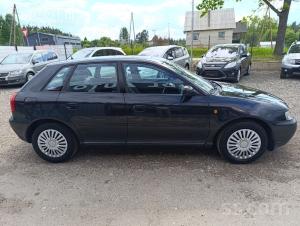 Melns Audi A3 2000 Valmiera, ar dzinēja tilpumu 1.60 L un nobraukumu 212 tūkst. km par 1250 €, foto 7 vietnē AUTOMOTO.COM.LV