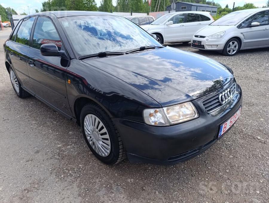 Melns Audi A3 2000 Valmiera, ar dzinēja tilpumu 1.60 L un nobraukumu 212 tūkst. km par 1250 €, foto 8 vietnē AUTOMOTO.COM.LV