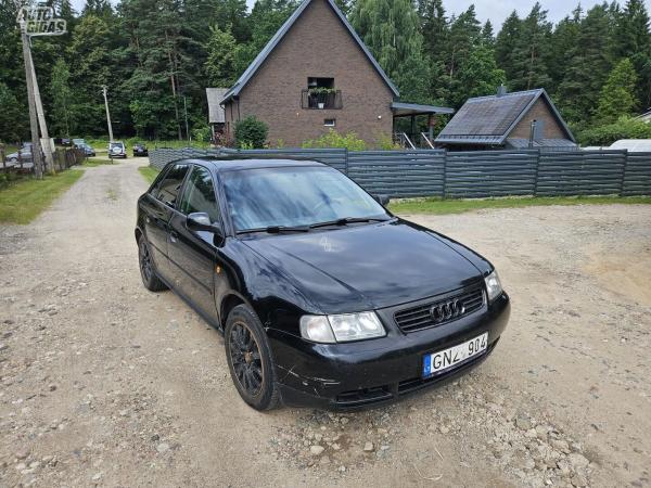 Black Audi A3 2000 in Prienai, with an engine capacity of 1.90 L and mileage of 390 thousand km for 850 €, photo 1 on AUTOMOTO.COM.LV