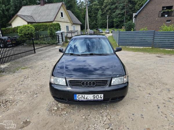 Black Audi A3 2000 in Prienai, with an engine capacity of 1.90 L and mileage of 390 thousand km for 850 €, photo 2 on AUTOMOTO.COM.LV