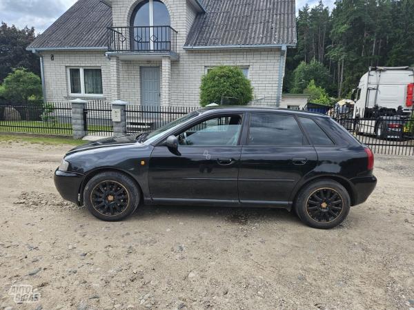 Black Audi A3 2000 in Prienai, with an engine capacity of 1.90 L and mileage of 390 thousand km for 850 €, photo 5 on AUTOMOTO.COM.LV