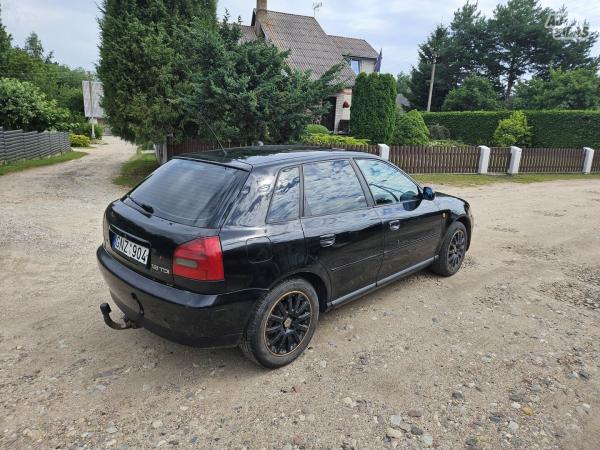 Black Audi A3 2000 in Prienai, with an engine capacity of 1.90 L and mileage of 390 thousand km for 850 €, photo 7 on AUTOMOTO.COM.LV