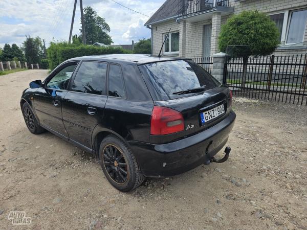 Black Audi A3 2000 in Prienai, with an engine capacity of 1.90 L and mileage of 390 thousand km for 850 €, photo 8 on AUTOMOTO.COM.LV