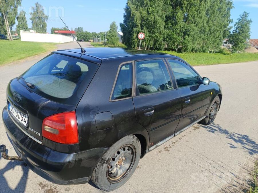 Черный Ауди А3 2000 в Айзкраукле, объемом двигателя 1.90 л и пробегом 456 тыс. км за 1200 €, фото 4 на AUTOMOTO.COM.LV