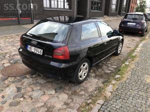 Black Audi A3 2000 in Riga, with an engine capacity of 1.90 L and mileage of 373 thousand km for 1590 €, photo 5 on AUTOMOTO.COM.LV