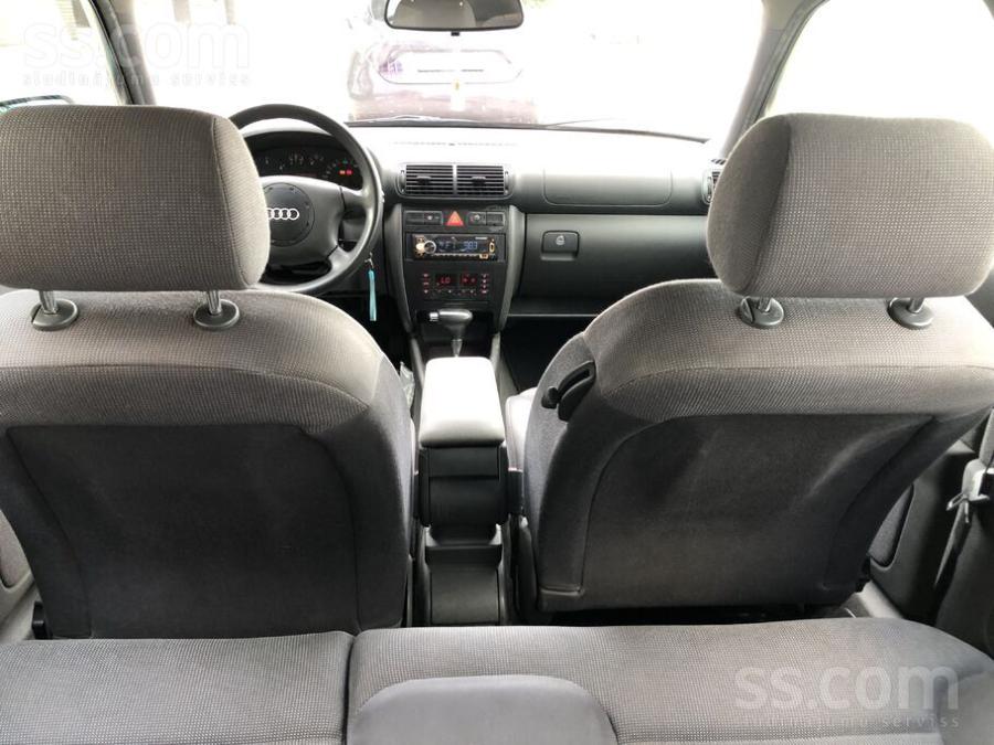 Black Audi A3 2000 in Riga, with an engine capacity of 1.90 L and mileage of 373 thousand km for 1590 €, photo 12 on AUTOMOTO.COM.LV