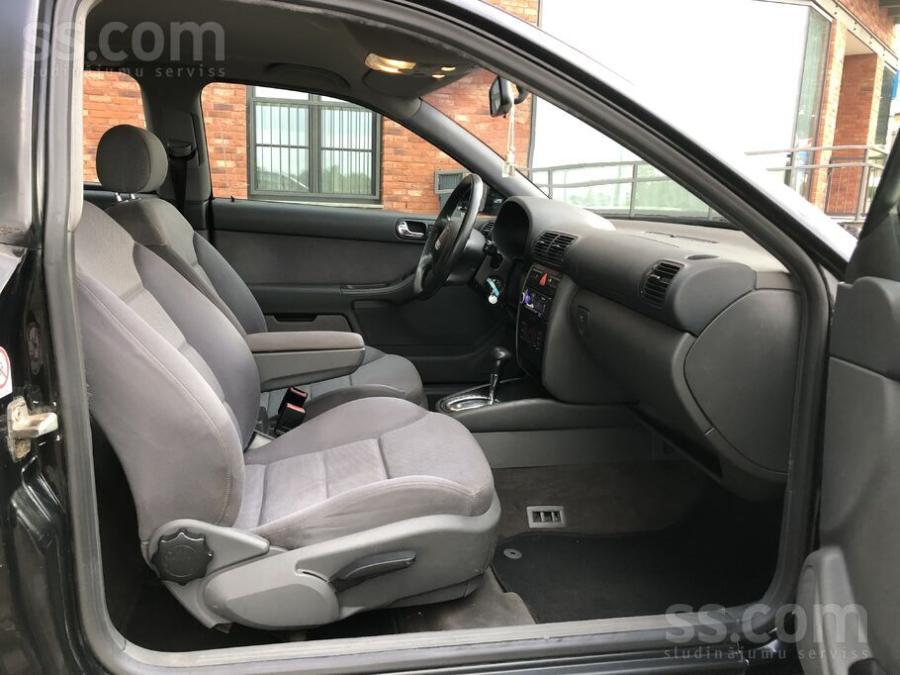 Black Audi A3 2000 in Riga, with an engine capacity of 1.90 L and mileage of 373 thousand km for 1590 €, photo 15 on AUTOMOTO.COM.LV