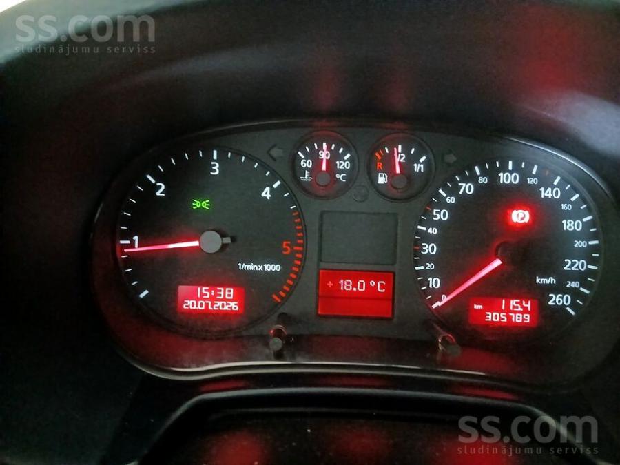 Melns Audi A3 2000 Jelgava, ar dzinēja tilpumu 1.90 L un nobraukumu 306 tūkst. km par 2100 €, foto 16 vietnē AUTOMOTO.COM.LV