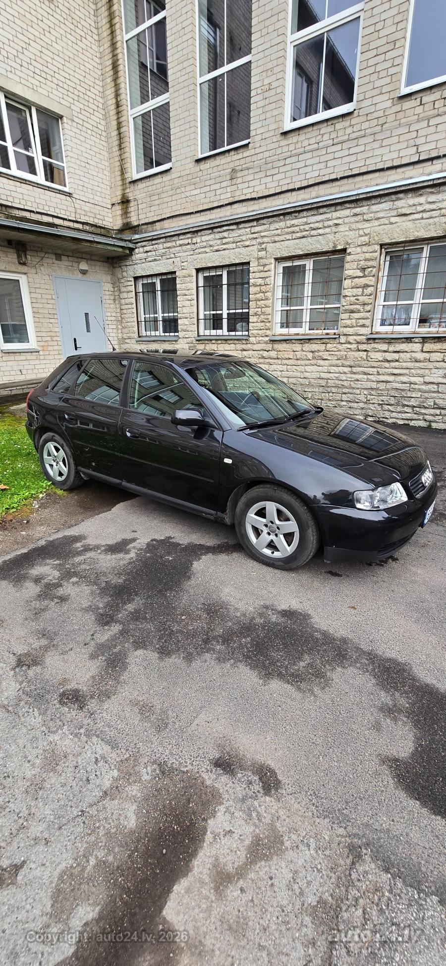 Black Audi A3 2000 in Tallinn, with an engine capacity of 1.80 L and mileage of 265 thousand km for 1450 €, photo 4 on AUTOMOTO.COM.LV
