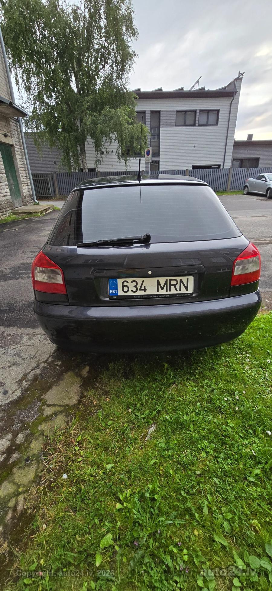 Black Audi A3 2000 in Tallinn, with an engine capacity of 1.80 L and mileage of 265 thousand km for 1450 €, photo 5 on AUTOMOTO.COM.LV