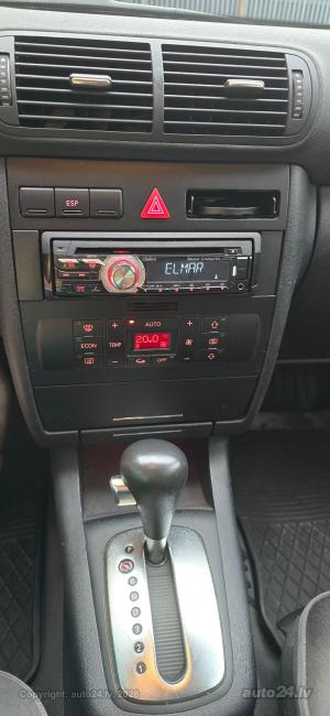 Black Audi A3 2000 in Tallinn, with an engine capacity of 1.80 L and mileage of 265 thousand km for 1450 €, photo 11 on AUTOMOTO.COM.LV