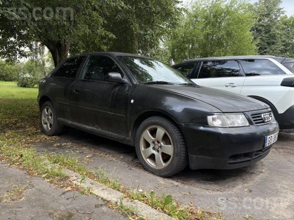 Black Audi A3 2000 in Riga, with an engine capacity of 1.90 L and mileage of 0 thousand km for 900 €, photo 1 on AUTOMOTO.COM.LV