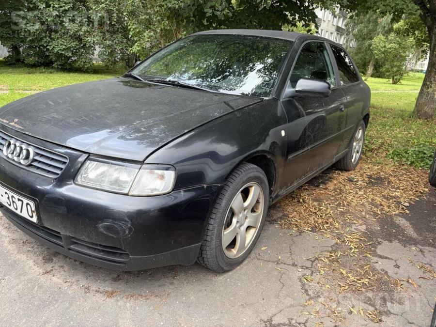 Black Audi A3 2000 in Riga, with an engine capacity of 1.90 L and mileage of 0 thousand km for 900 €, photo 4 on AUTOMOTO.COM.LV