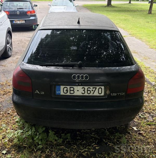 Melns Audi A3 2000 Rīga, ar dzinēja tilpumu 1.90 L un nobraukumu 0 tūkst. km par 900 €, foto 4 vietnē AUTOMOTO.COM.LV