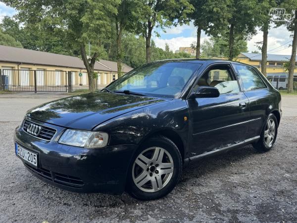 Melns Audi A3 2000 Panevēža, ar dzinēja tilpumu 1.90 L un nobraukumu 0 tūkst. km par 299 €, foto 1 vietnē AUTOMOTO.COM.LV