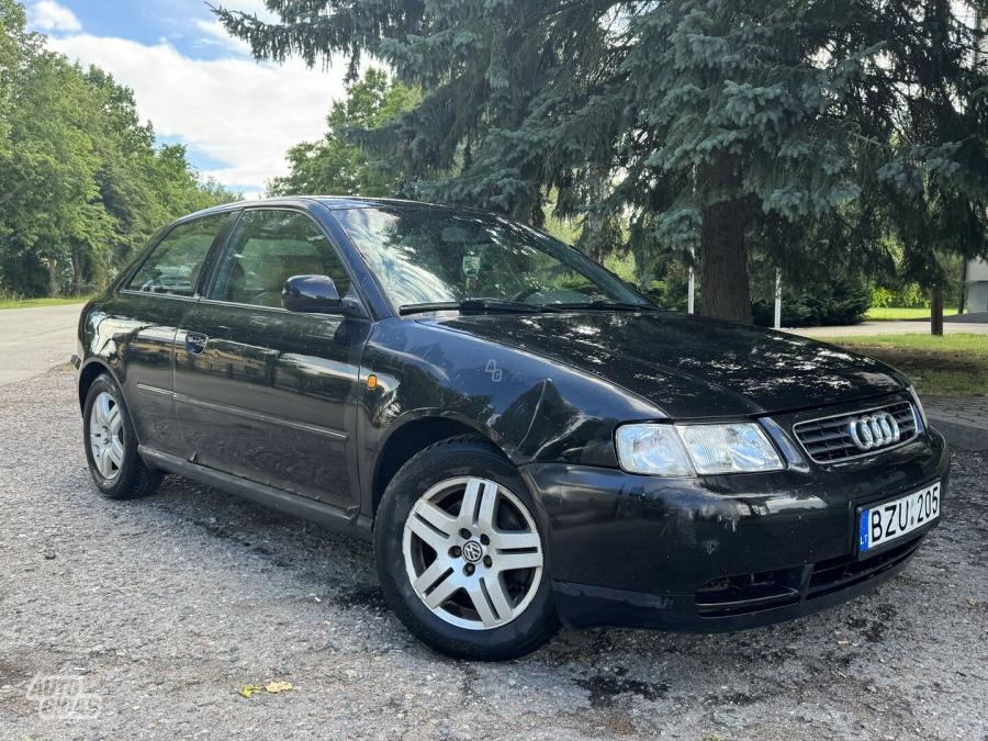 Black Audi A3 2000 in Panevezys, with an engine capacity of 1.90 L and mileage of 0 thousand km for 299 €, photo 4 on AUTOMOTO.COM.LV