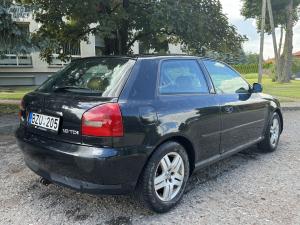 Black Audi A3 2000 in Panevezys, with an engine capacity of 1.90 L and mileage of 0 thousand km for 299 €, photo 8 on AUTOMOTO.COM.LV