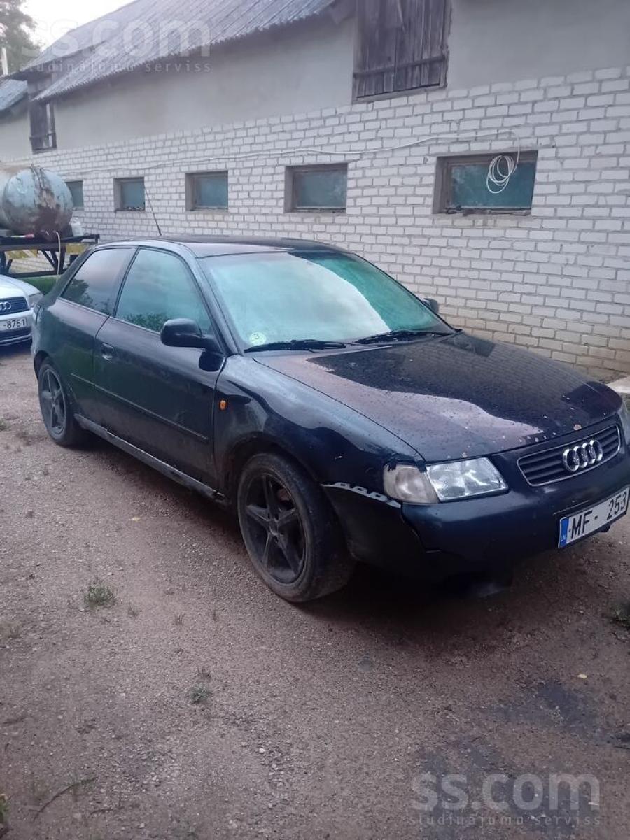Melns Audi A3 2000 Kuldīga, ar dzinēja tilpumu 1.90 L un nobraukumu 454 tūkst. km par 300 €, foto 1 vietnē AUTOMOTO.COM.LV