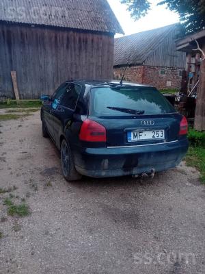Melns Audi A3 2000 Kuldīga, ar dzinēja tilpumu 1.90 L un nobraukumu 454 tūkst. km par 300 €, foto 3 vietnē AUTOMOTO.COM.LV