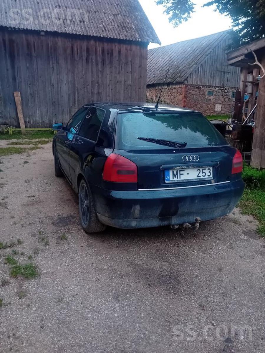 Melns Audi A3 2000 Kuldīga, ar dzinēja tilpumu 1.90 L un nobraukumu 454 tūkst. km par 300 €, foto 3 vietnē AUTOMOTO.COM.LV