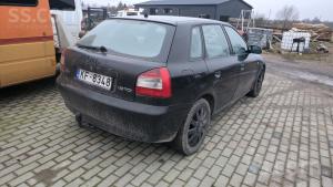 Melns Audi A3 2001 Liepāja, ar dzinēja tilpumu 1.90 L un nobraukumu 443 tūkst. km par 1250 €, foto 3 vietnē AUTOMOTO.COM.LV